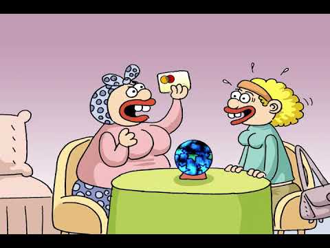 KREDİ KARTI KARİKATÜRÜ2 - Komik Nostalji Reklamlar - 2009