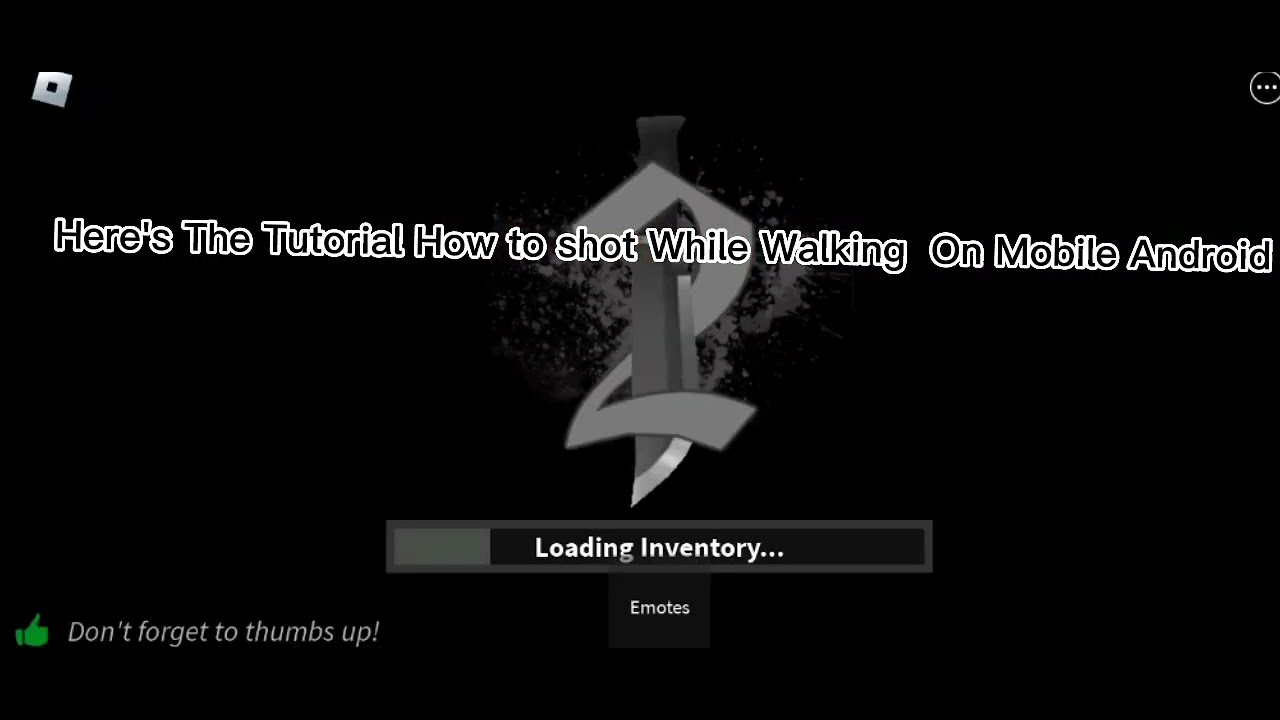 Here's The Tutorial How To Shoot While Walking On Mobile Android |MM2 ...