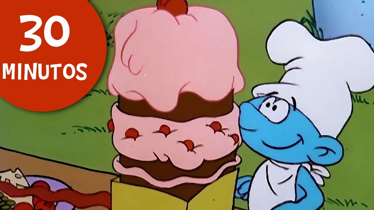 30 Minutos de Smurfs • Compilação de Alimentos • Os Smurfs - YouTube