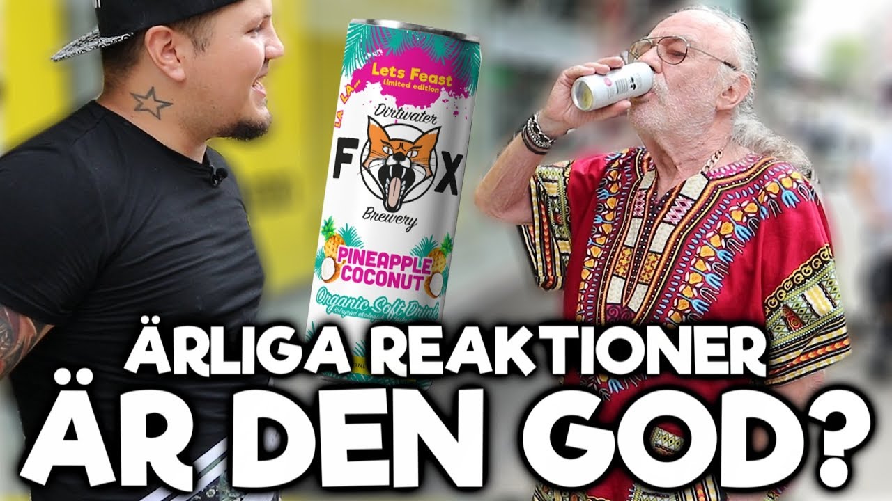 Ärliga Reaktioner På Stan - Är vår Läsk God? - YouTube
