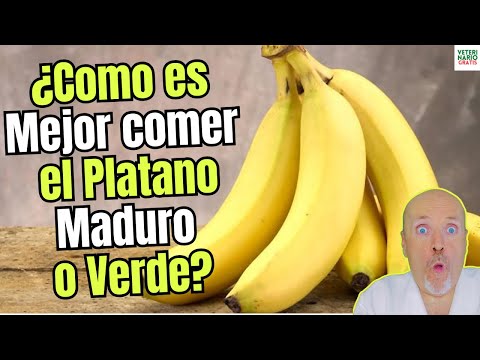 🍌❓ ¿CÓMO ES MÁS SALUDABLE COMER PLÁTANO, MADURO O VERDE? (QUÉ BENEFICIOS TIENE CADA UNO) 🌱🍯