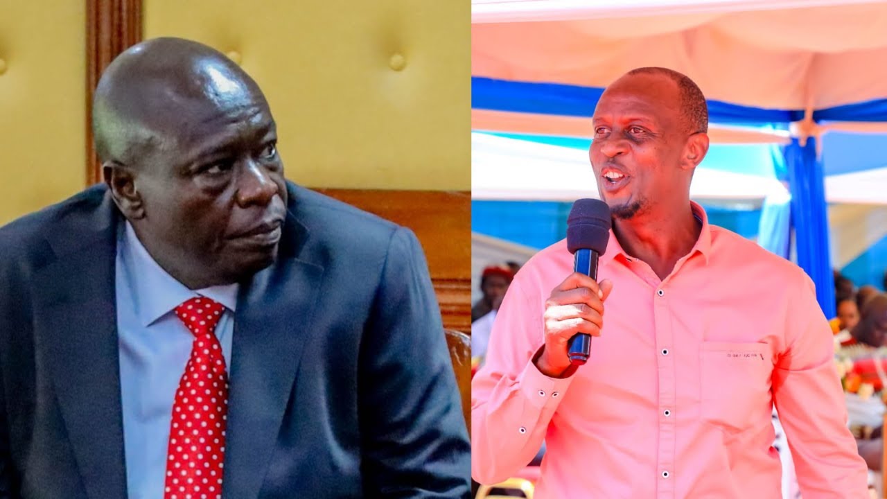 "WEWE KAA NJE,WACHA RUTO AFANYE KAZI UNAMSUMBUA!" MP CALEB MULE ...