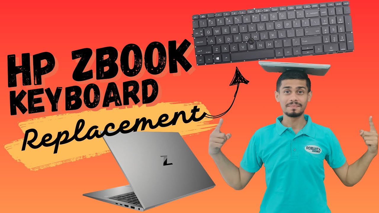 HP Zbook Firefly G7 Keyboard Replacement | Complete Disassembly - YouTube