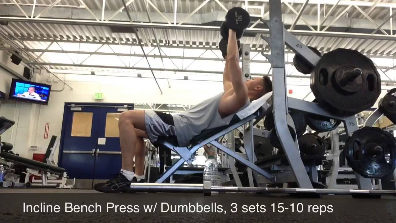 Icky Thump Chest/Tri/Shoulder WO, High Reps Neccessary For Muscle Gains ...