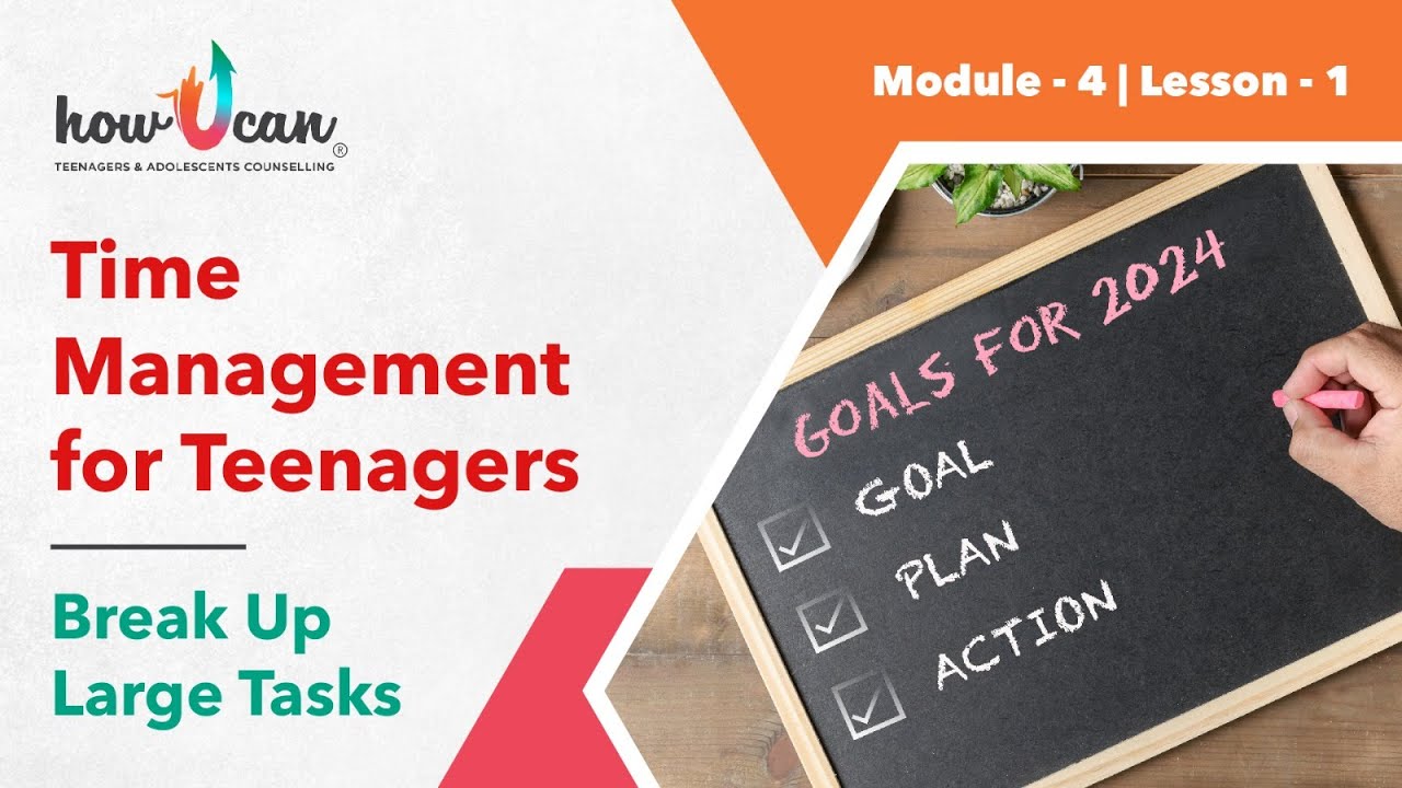 Break Up Large Task | What to do | Time Management for Teenagers ...
