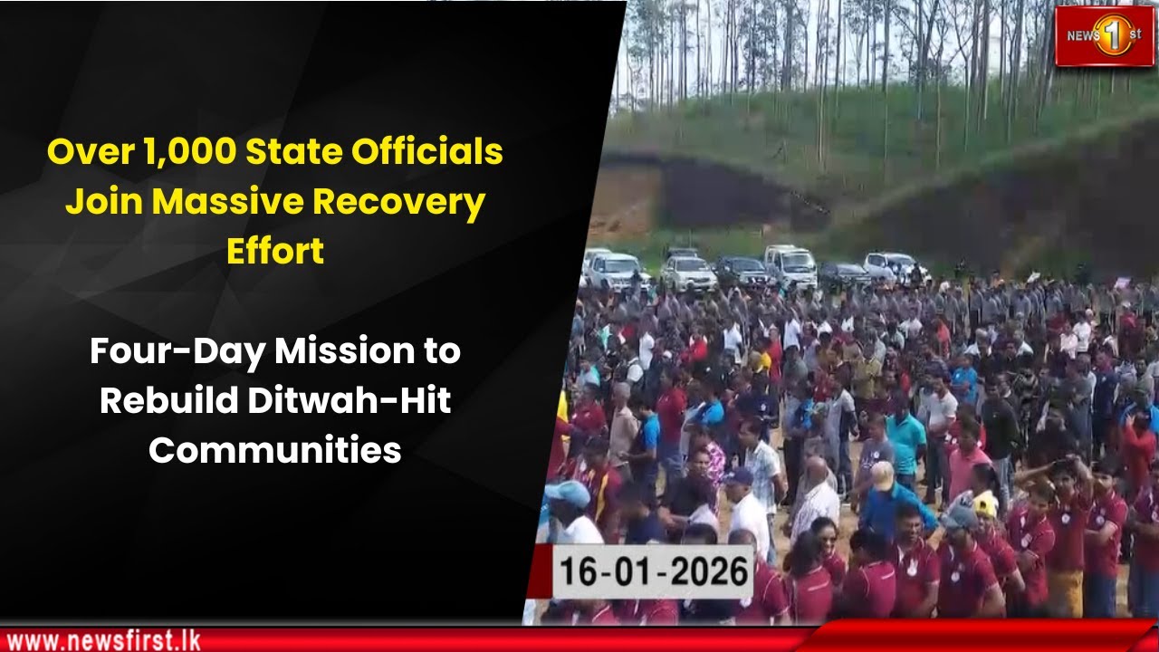 Over 1,000 State Officials Join Massive Recovery Effort - YouTube