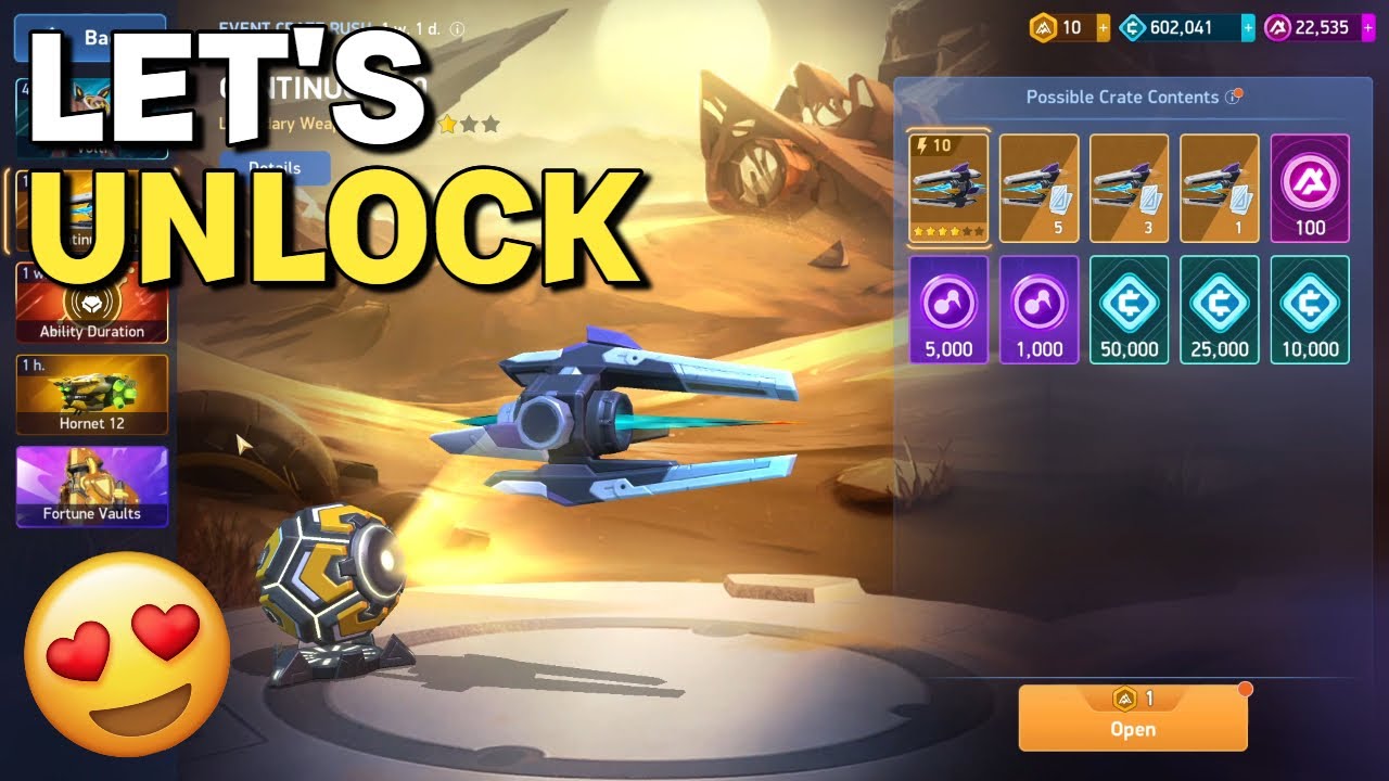 Mech Arena NEW WEAPON Continuum 10 Unlocked 😍 || Mech Arena - YouTube