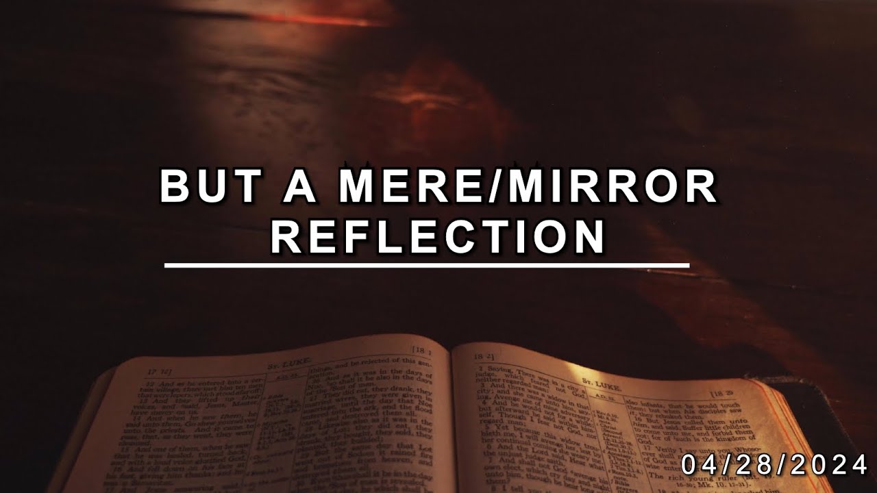 But a Mere/Mirror Reflection - YouTube
