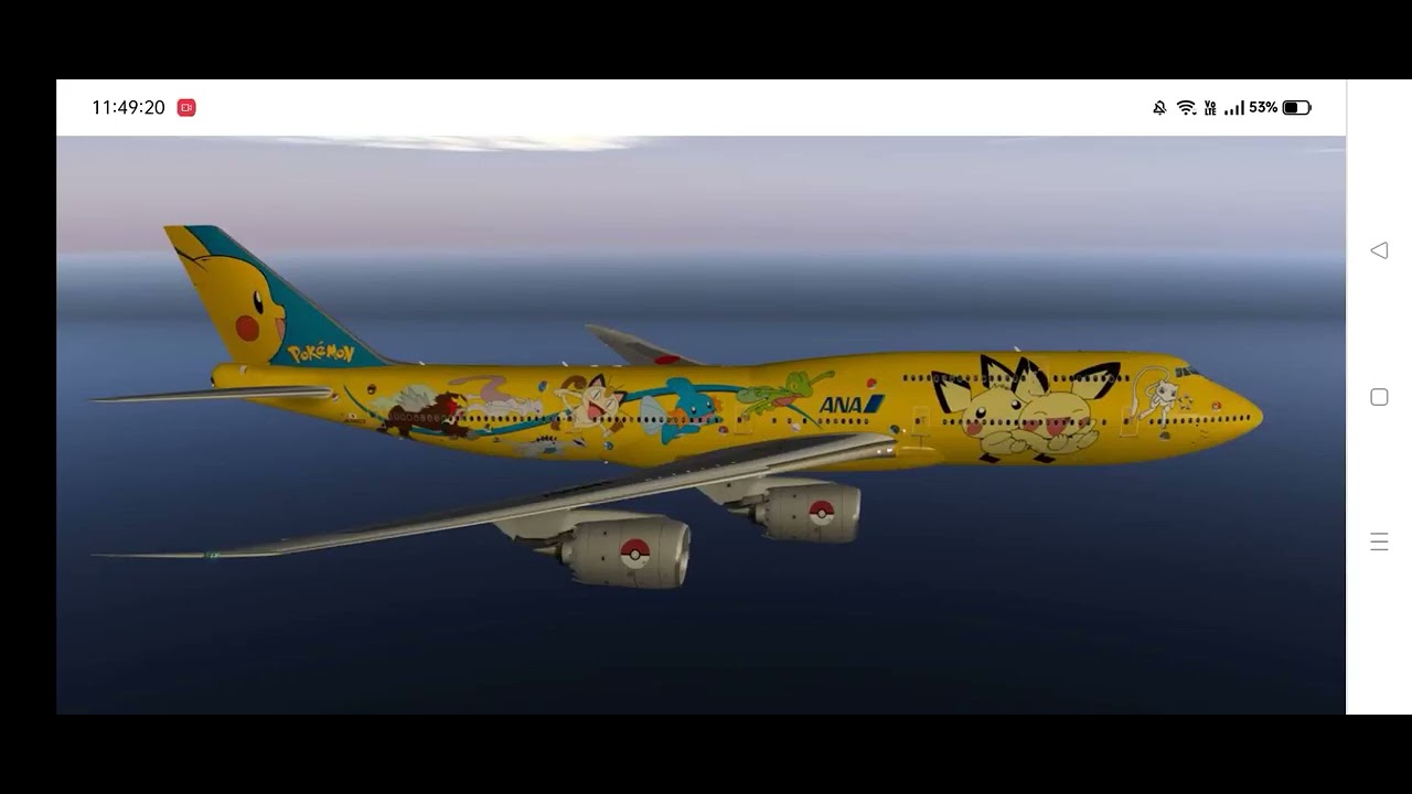 ANA Pokémon (Pokemon Livery) 747-8i - YouTube