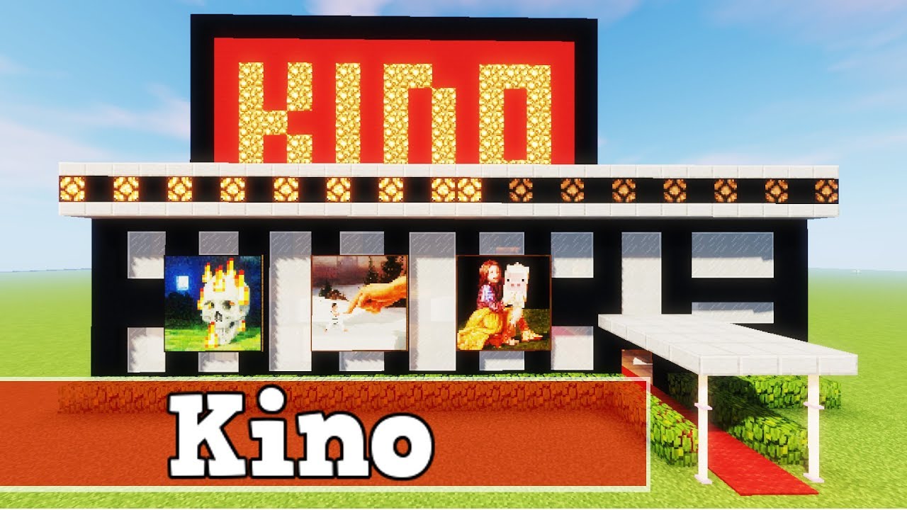 Wie baut man ein Kino in Minecraft | Minecraft Deutsch Kino Bauen ...