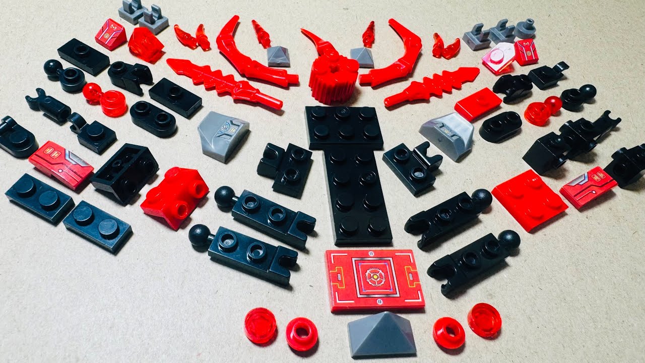 Lego Skibidi Toilet | Lego Red Devil Monitor | Minifigures Lego ...