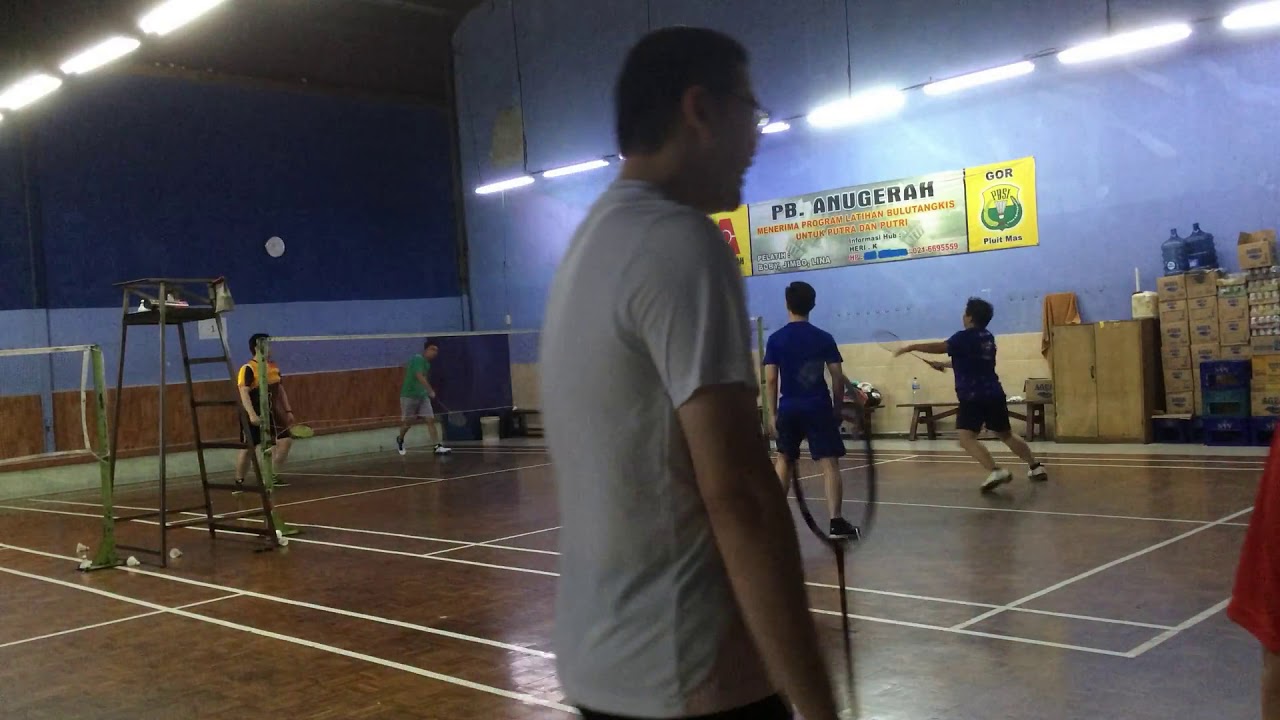 BULGOGI - GOR PLUIT MAS - Febri Rivaldi VS herwin Ignasius - YouTube