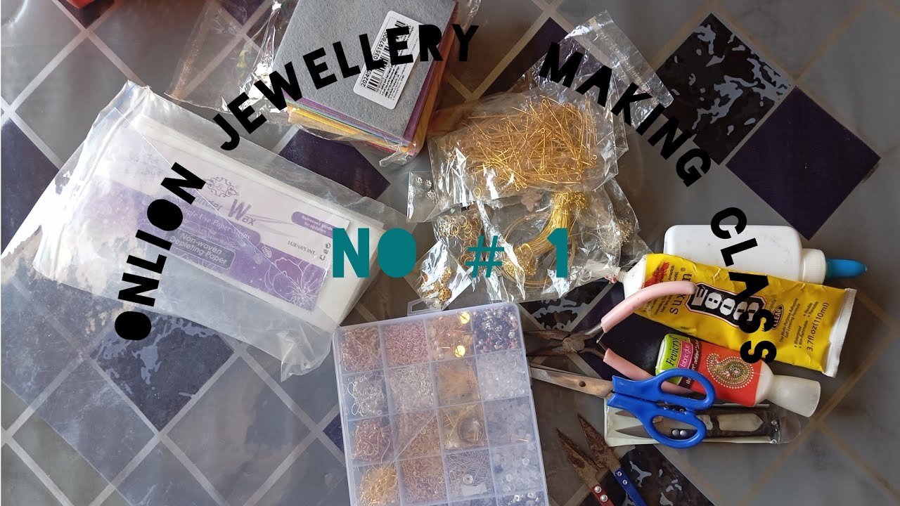 onlion diy jewellery making class # 1/ jewellery making supplies class ...