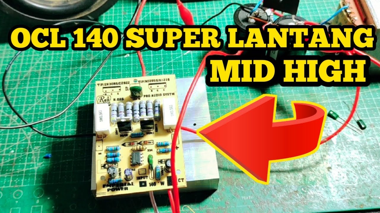 Modif OCL 140 mid high super lantang - YouTube