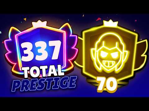 Getting EVERY Brawler to Prestige 3 in Brawl Stars!