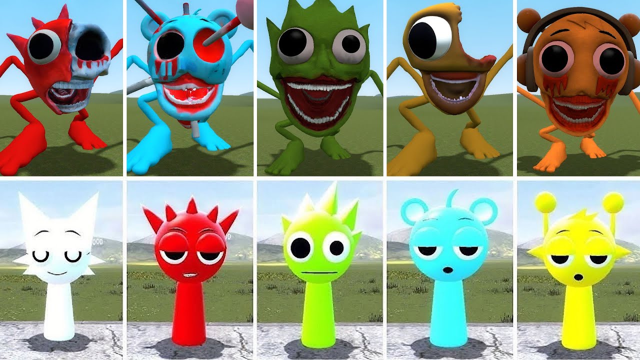 SPRUNKI HORROR TAPES – THE SCARIEST SPRUNKI MONSTER IN GARRY’S MOD ...