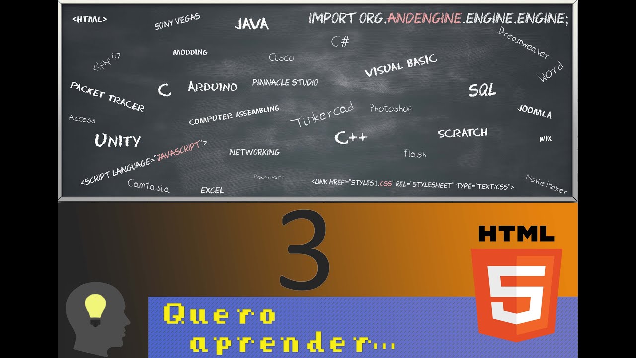 HTML5 - Formatação básica de texto e títulos - YouTube