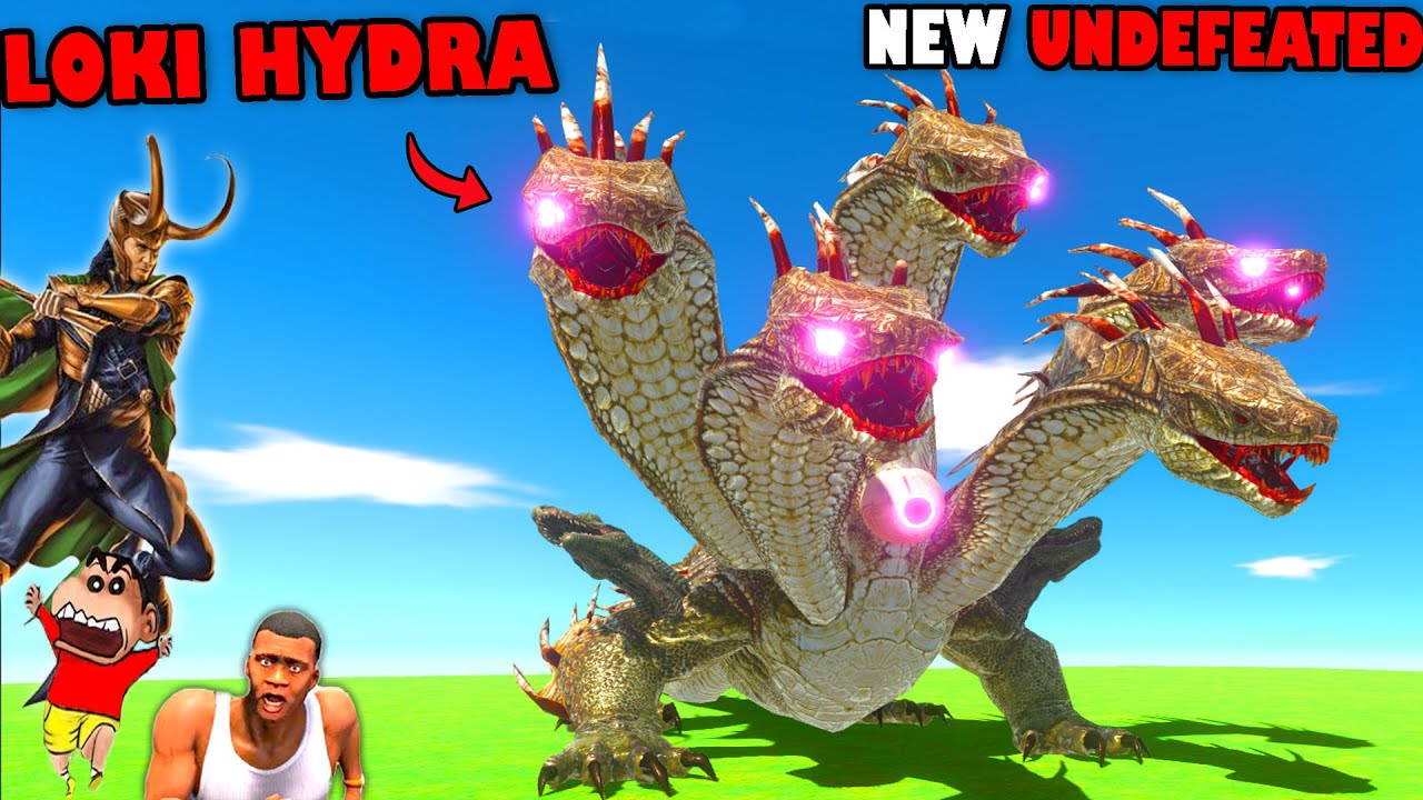 NEW UNDEFEATED LOKI HYDRA vs THOR HYDRA in Animal Revolt Battle ...