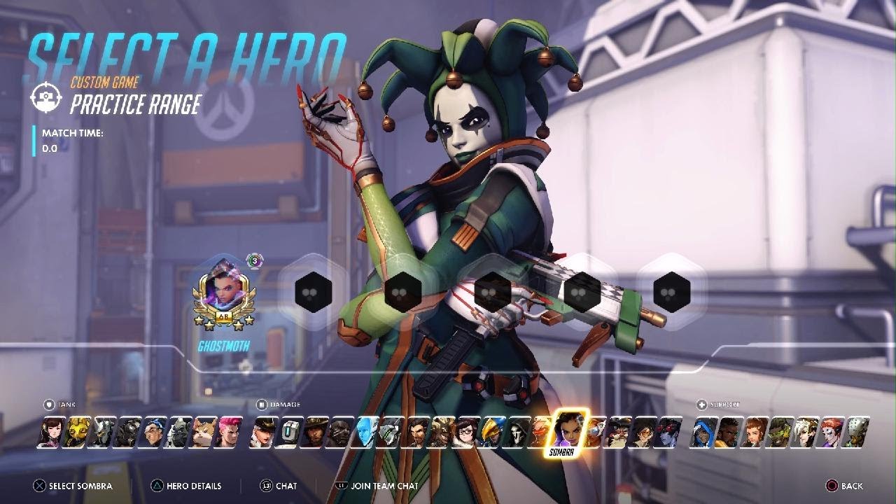 [PS5] NEW! Jester Sombra Gameplay - Overwatch Founder's Pack - YouTube