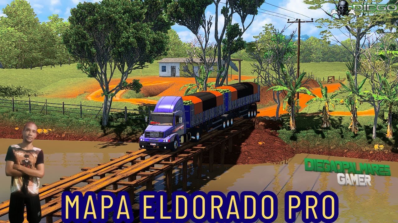 mapa eldorado pro#aovivo #eurotrucksimulador - YouTube