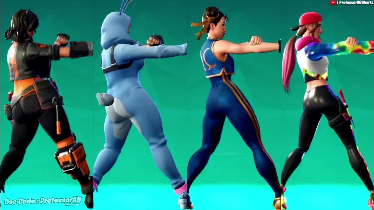 Fortnite Penny Vs Miss Bunny Penny Vs Chun Li Vs Loserfruit Sweet Shot