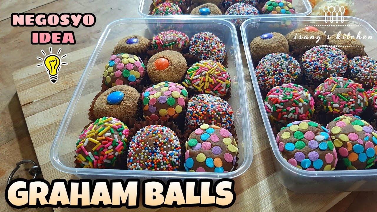 GRAHAM BALLS PANG NEGOSYO| WITH COSTING | EASY NEGOSYO IDEA NA SWAKTO ...