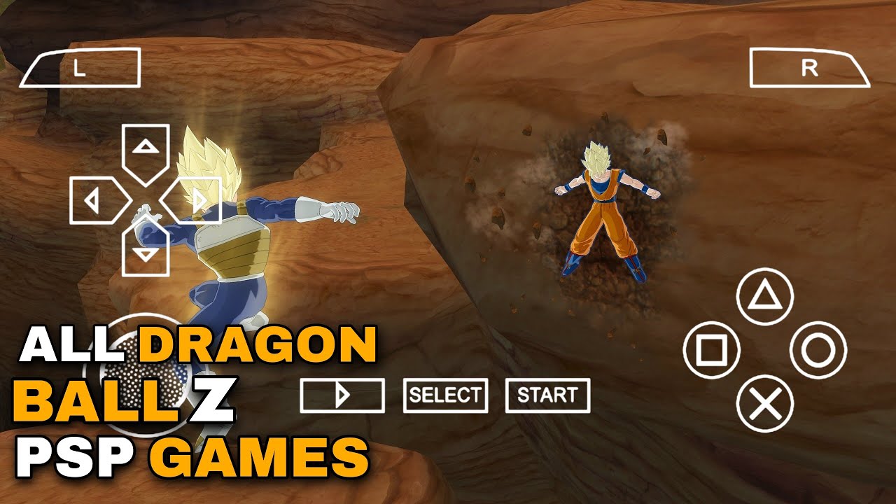 Top Dragon Ball Z PSP Games For Android | ALL Dragon Ball Z PSP Games ...