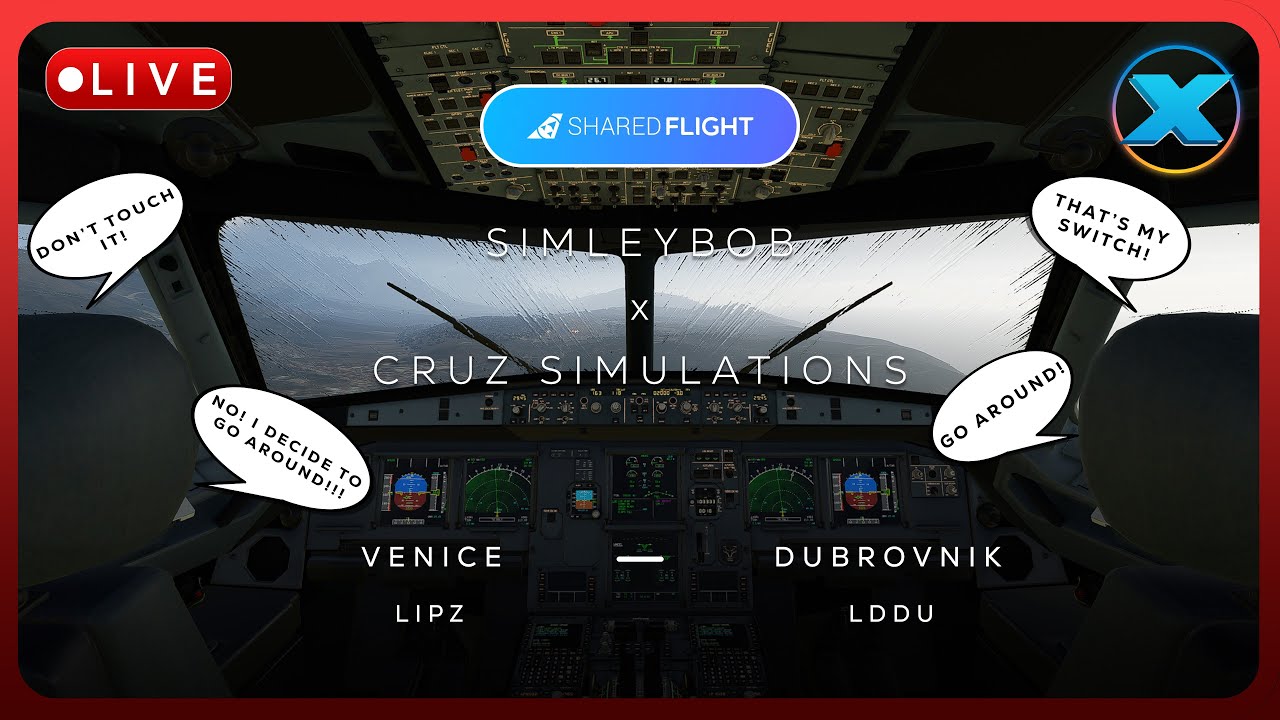 A21N Shared Cockpit with @CruzSimulations in X-Plane 12! | Shared Flight - YouTube