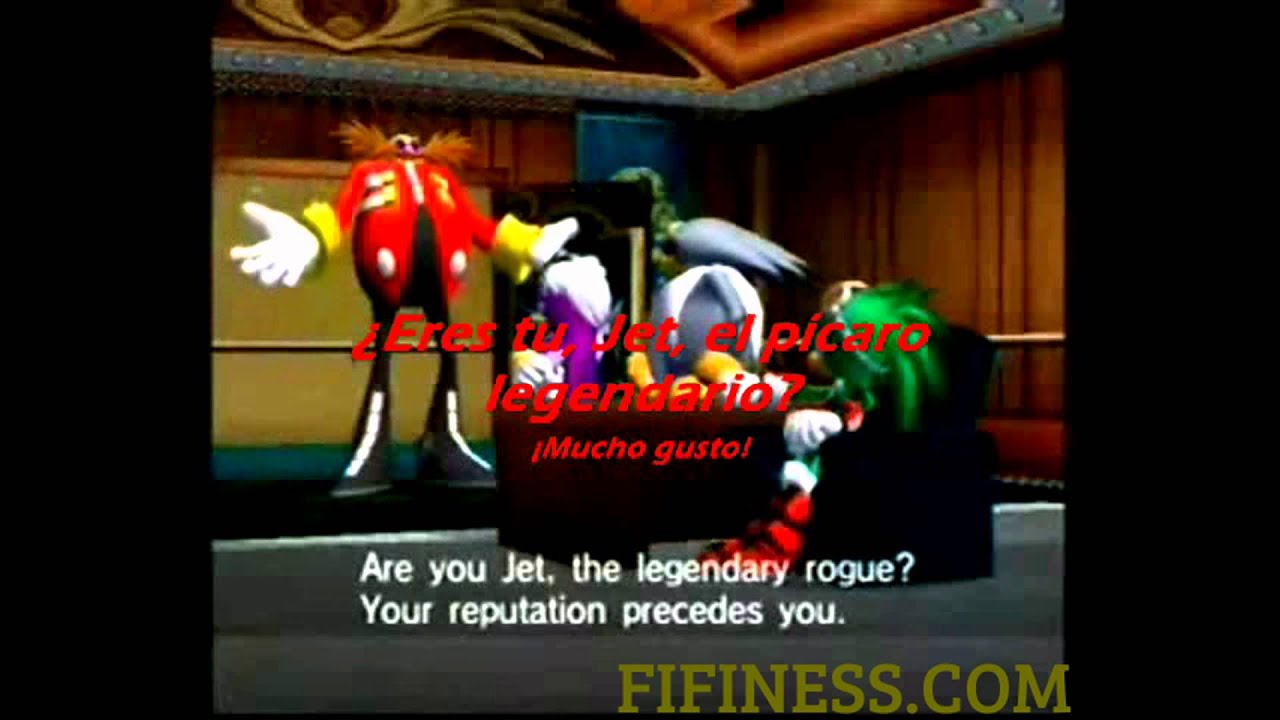 Sonic Riders - Team Babylon in the Search Captioned in Spanish By ...