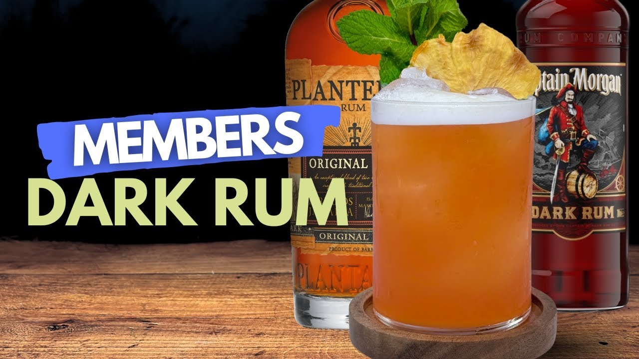 5 Dark Rum Cocktails - MEMBERS BONUS Video - YouTube