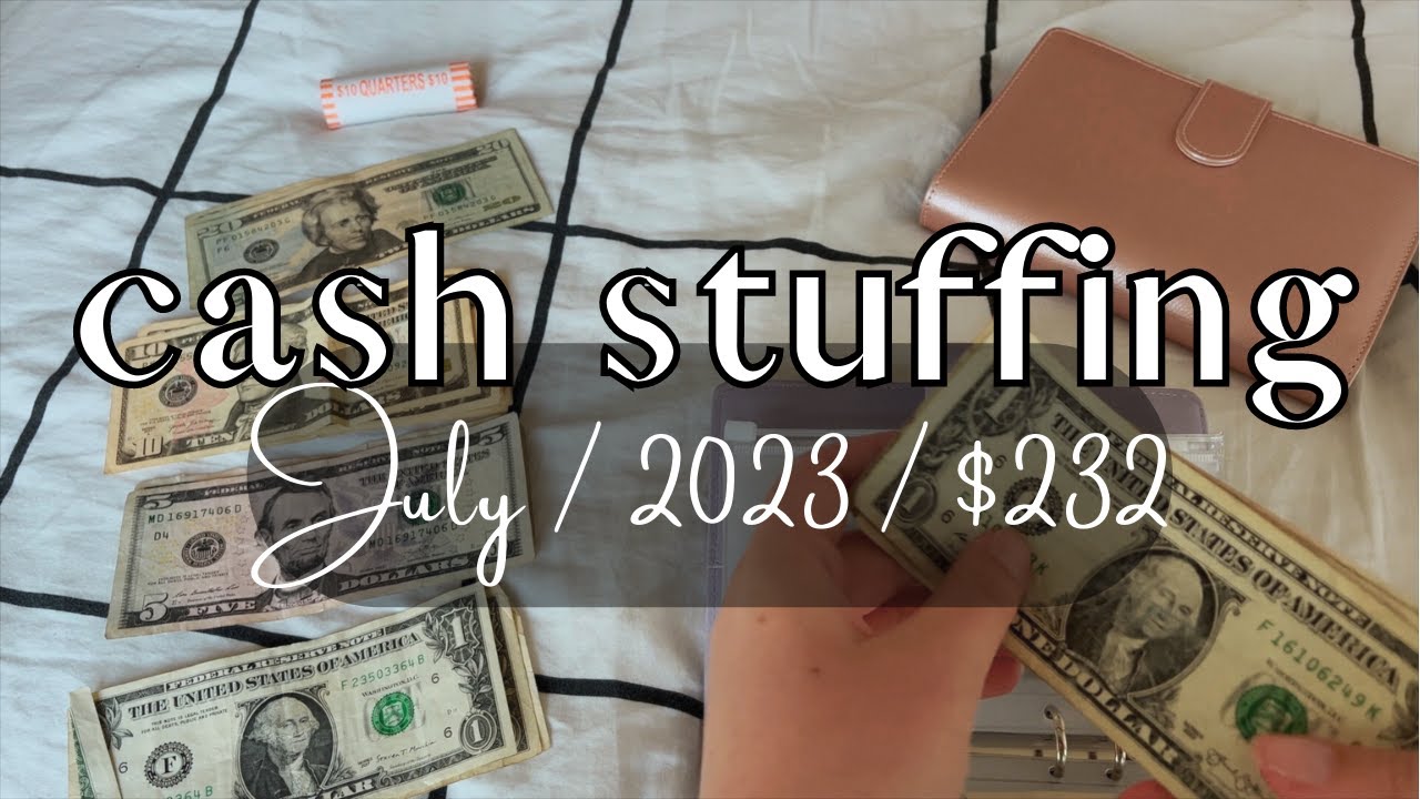July 2023 | Low Income | Cash Stuffing | Paycheck #1 | $192 - YouTube