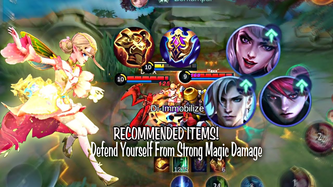 RECOMMENDED ITEMS FOR ANGELA TANK | Mobile Legends | TOP Global Angela ...