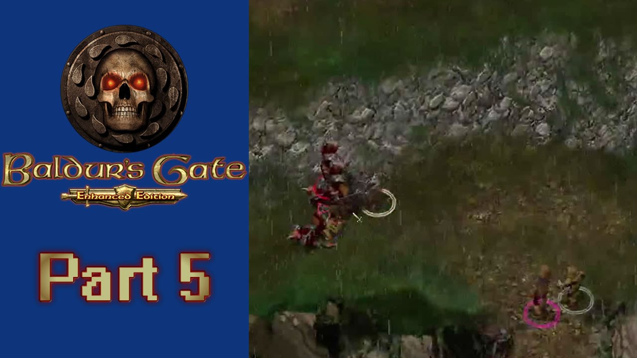 On the road to Nashkel | Baldur's Gate EE 5 - YouTube