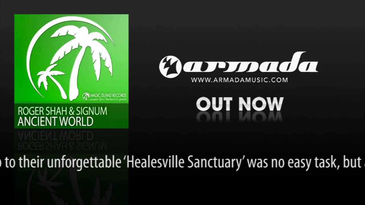 Roger Shah & Signum - Ancient World (Roger Shah Long Haul Flight Mix ...