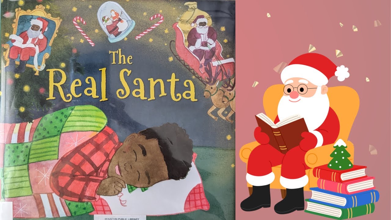 The Real Santa by Nancy Redd | StoryBook for PK-3 | Christmas Story For ...