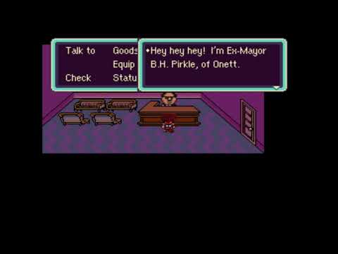 EarthBound Halloween (SNES) [ROM Hack] Gameplay Sample - YouTube