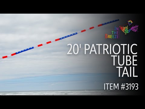 20' Patriotic Tube Tail - In the Breeze