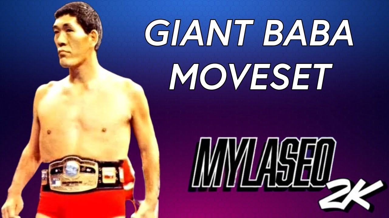 Giant Baba Moveset (WWE 2K24) - YouTube