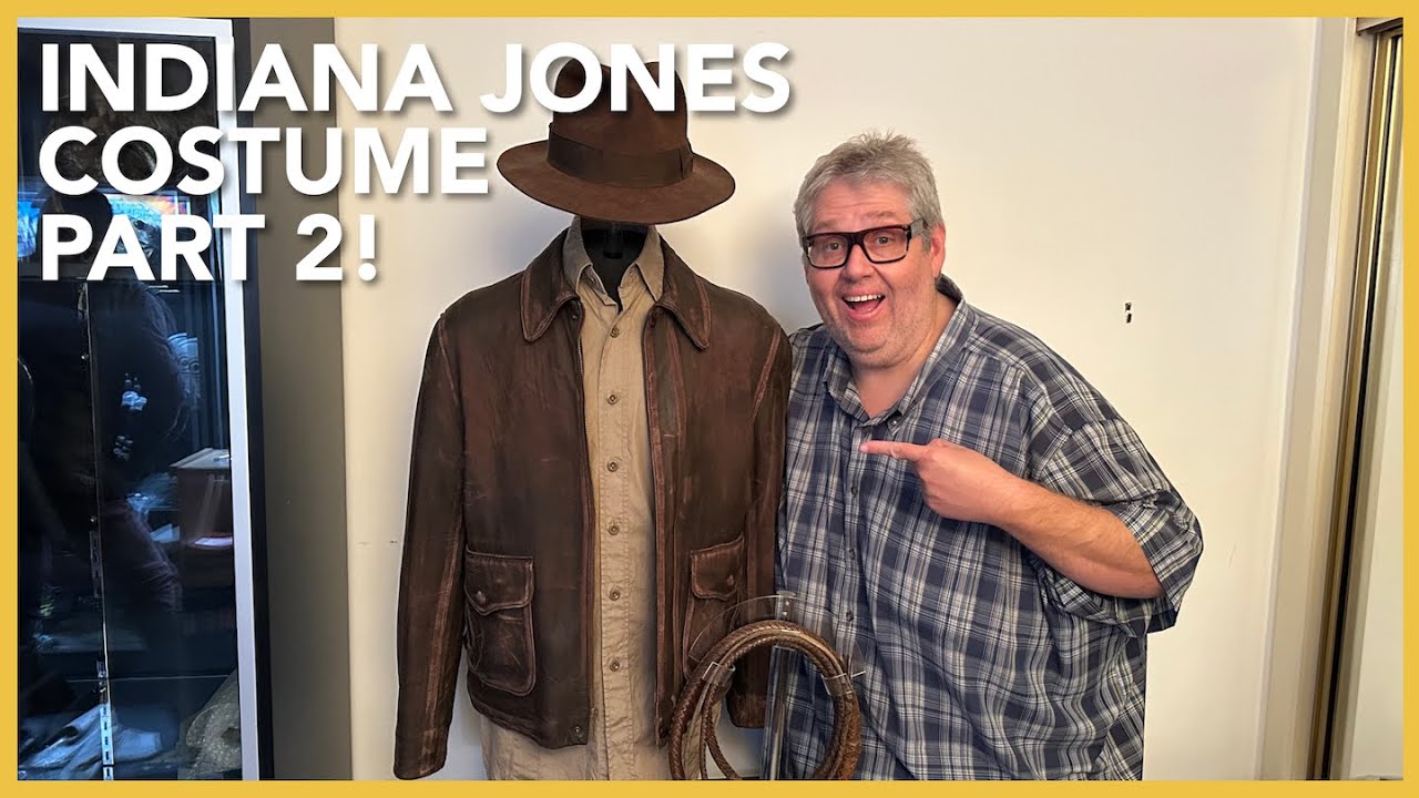 Harrison Ford's Last Crusade Costume! - YouTube