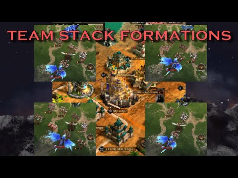 Team Stack Formations | War and Order - YouTube
