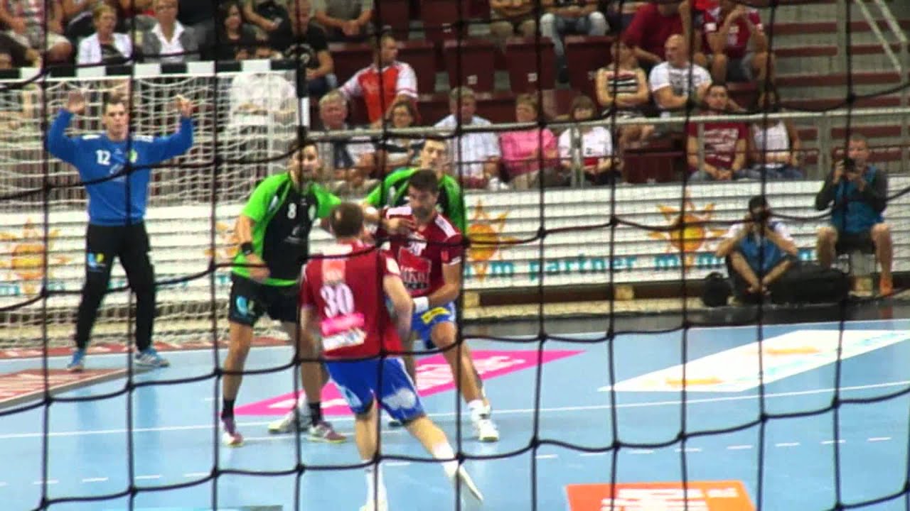 Marco Oneto first goal in MKB Veszprém KC - 05.09.2012. - YouTube
