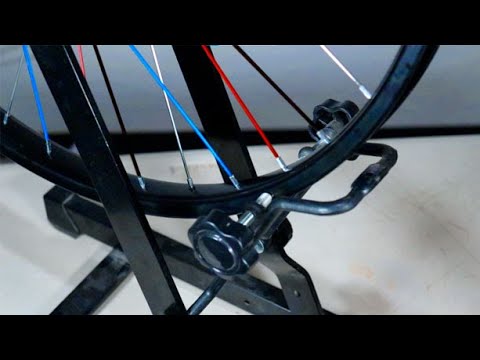 Como centrar / alinear un rin de bicicleta - #1