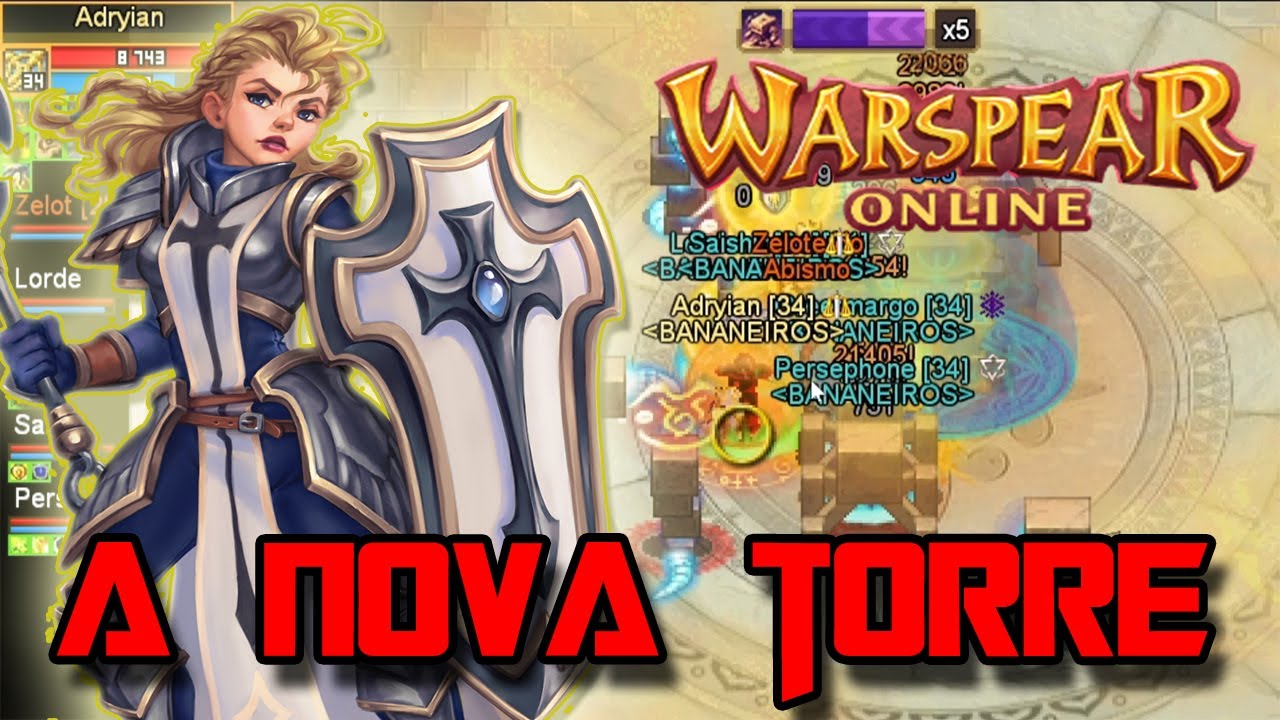 Tankar. eu? kk NOVA TORRE NO WS - WARSPEAR ONLINE - YouTube