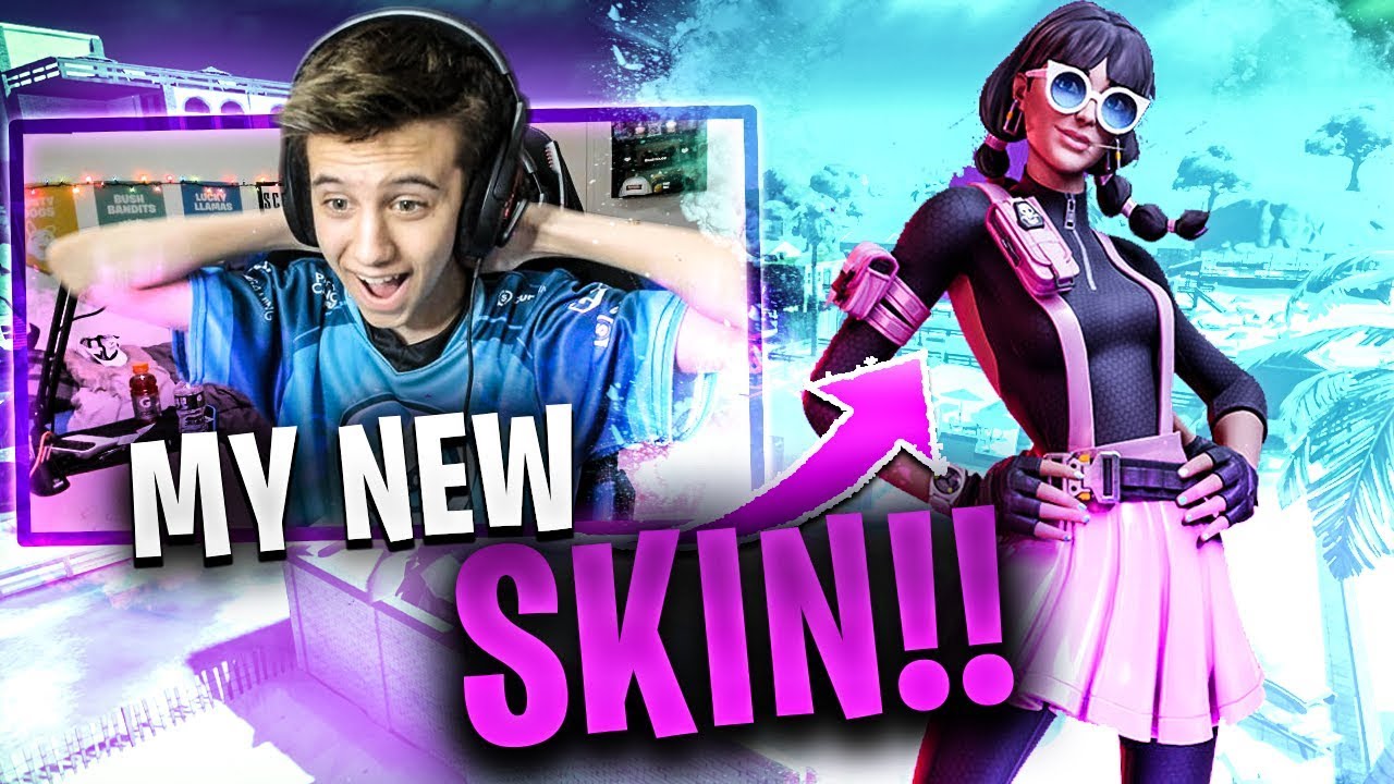 My *NEW* FORTNITE SKIN!! I'M UNSTOPPABLE WITH IT!! - YouTube