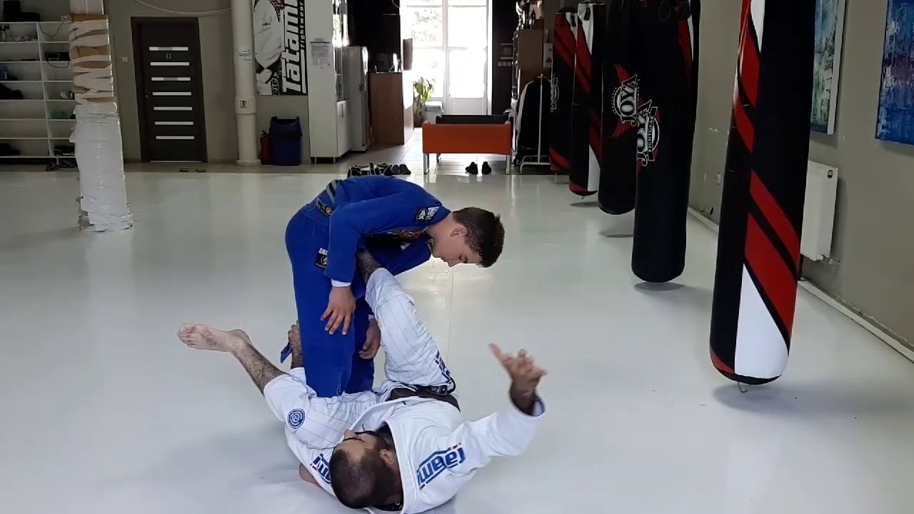 Bjj - Worm Guard Sweep & Back Take - YouTube