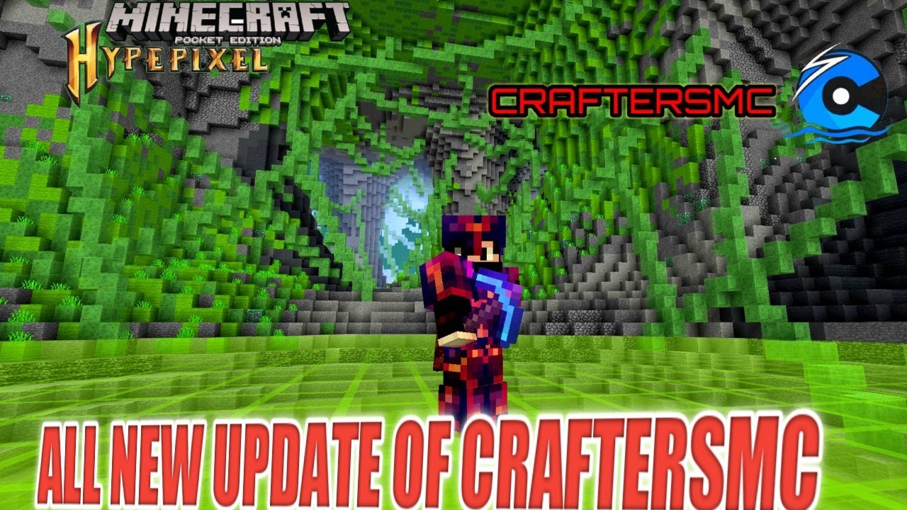 THE ALL NEW UPDATE|| OF CRAFTERSMC|| #craftersmc #hypixelskyblock # ...