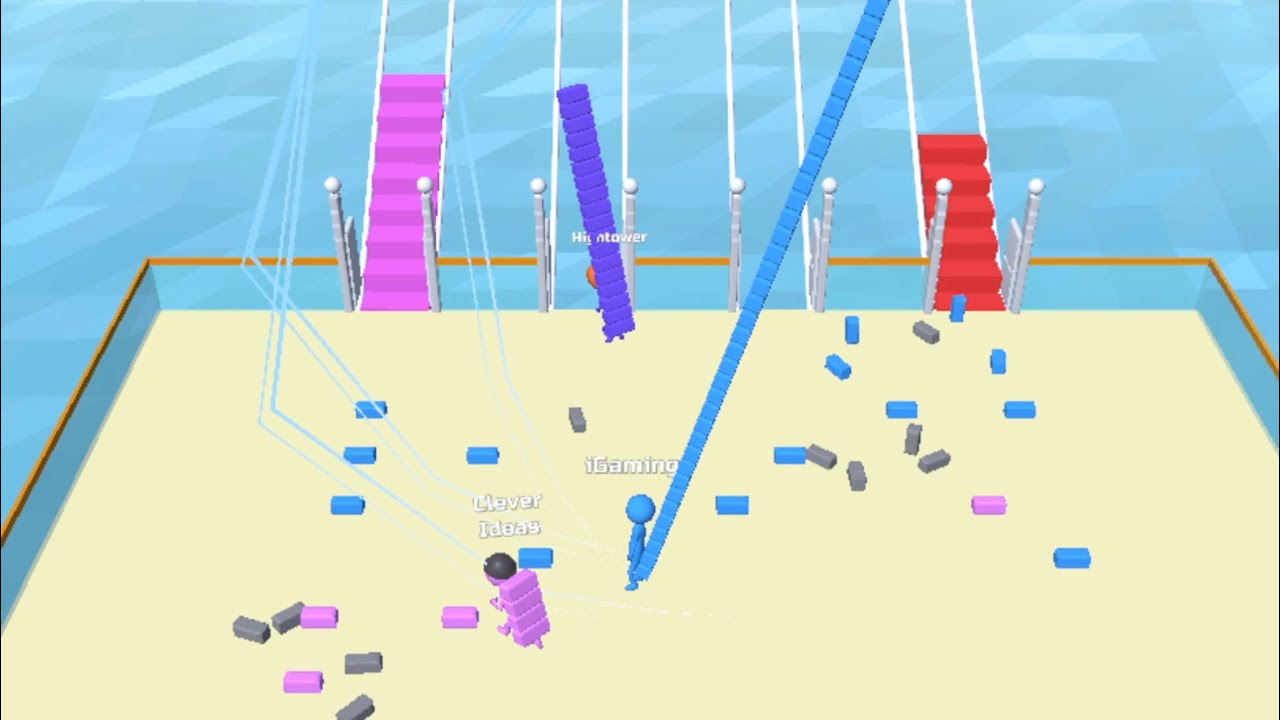 Bridge Race - All Levels Gameplay Android, iOS NEW UPDATE - YouTube