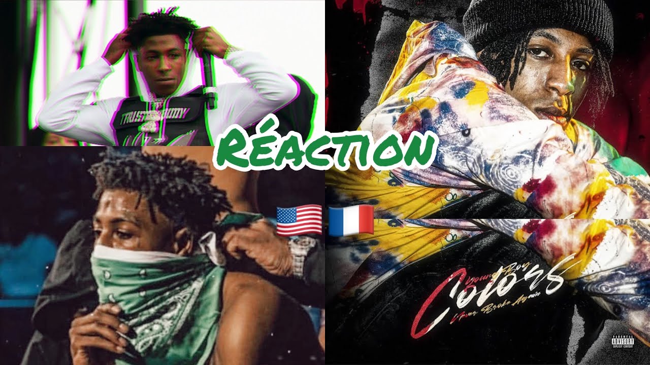 NBA YoungBoy - COLORS | Reaction 🇫🇷🇺🇸 - YouTube