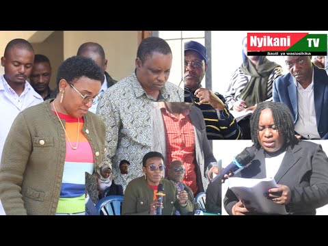 Halima Mdee alivyoongoza kukagua Miradi Mitatu Mbeya DC - YouTube