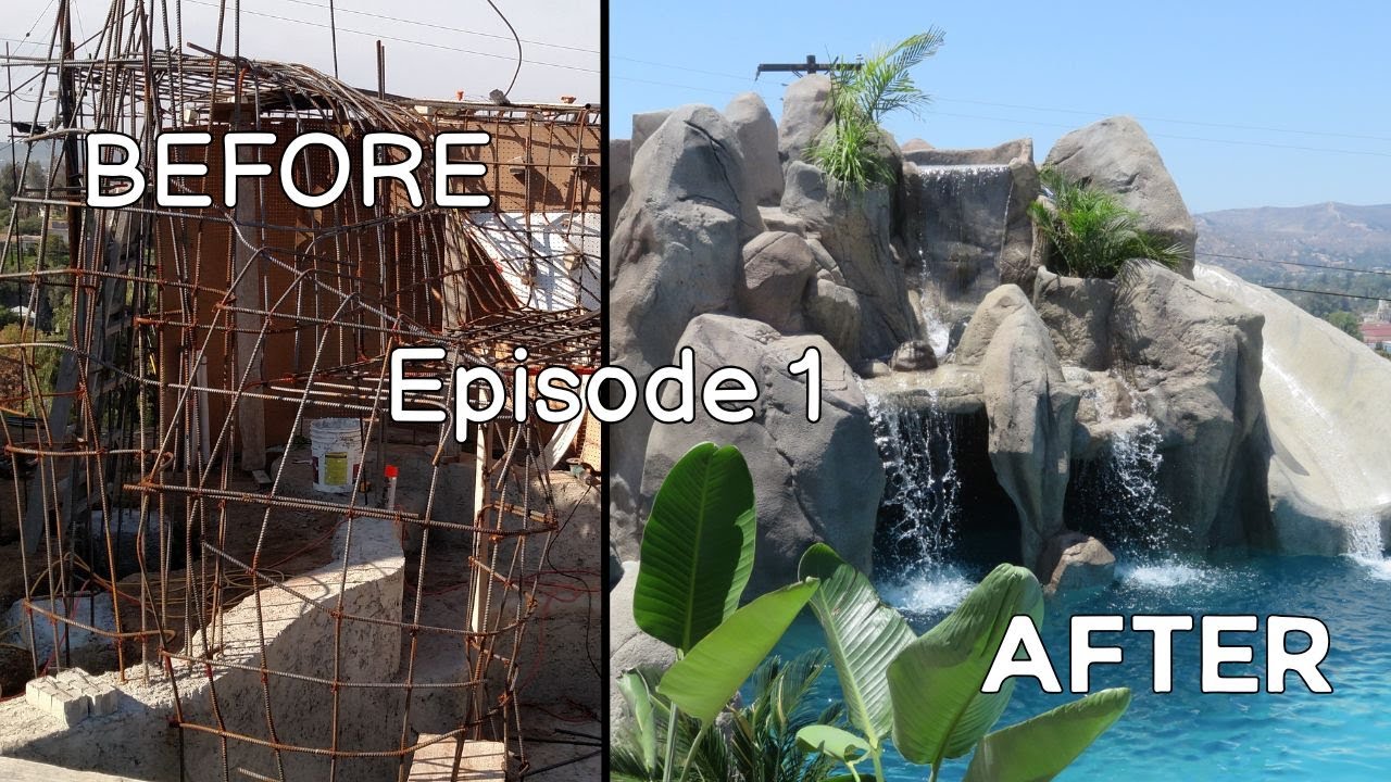 Building a Waterfall Paradise | Episode 1 - YouTube